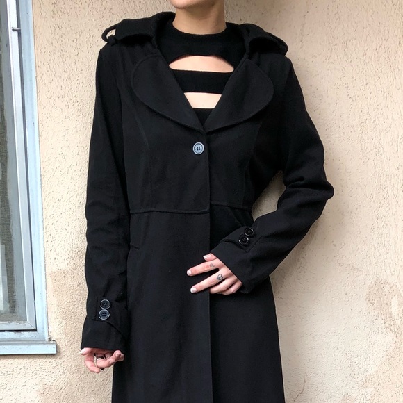 Jackets & Coats | Long Black Springfall Coat | Poshmark